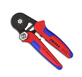 KNIPEX Crimpzange für Aderendhülsenzange 180mm 0,08-16qmm 2-Komponenten ...